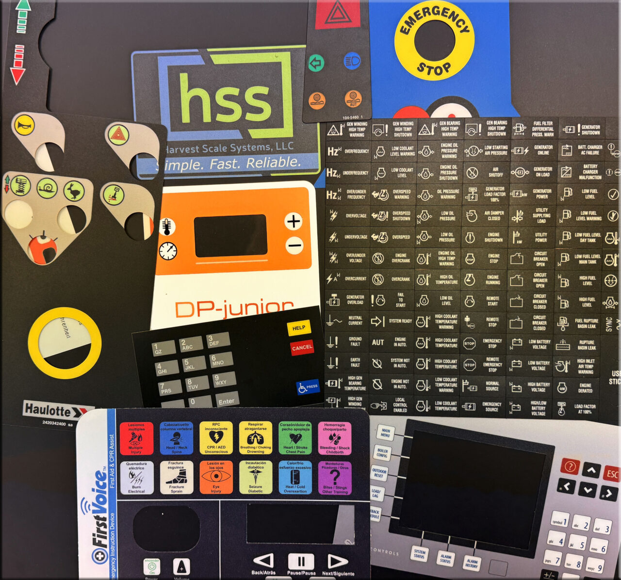 Graphic Overlays - Midstate Graphics